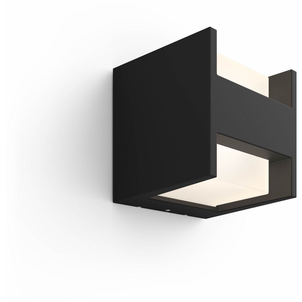 Lanterne PHILIPS HUE White FUZO double diffusion Noir Ext | Leroy Merlin
