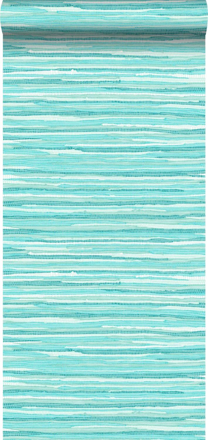 Papel Pintado Turquesa