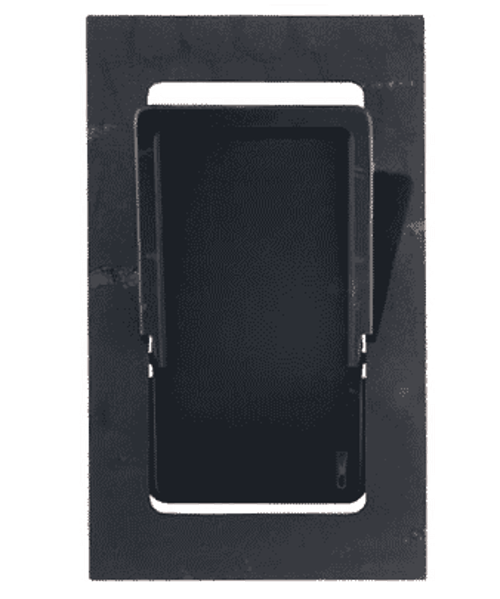 Compuerta de chimenea de fundición para casquillo de 200 x 400 mm con ...