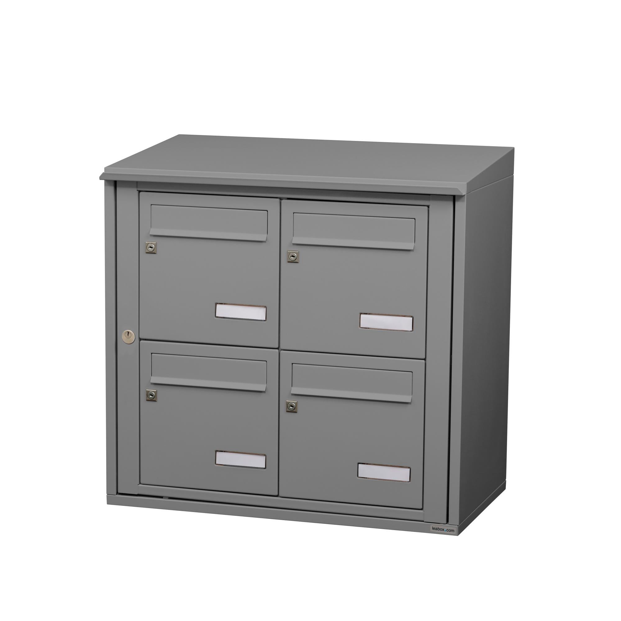 Bloc collectif leabox.com, 2x2, grade 3, simple face, Extérieur ...