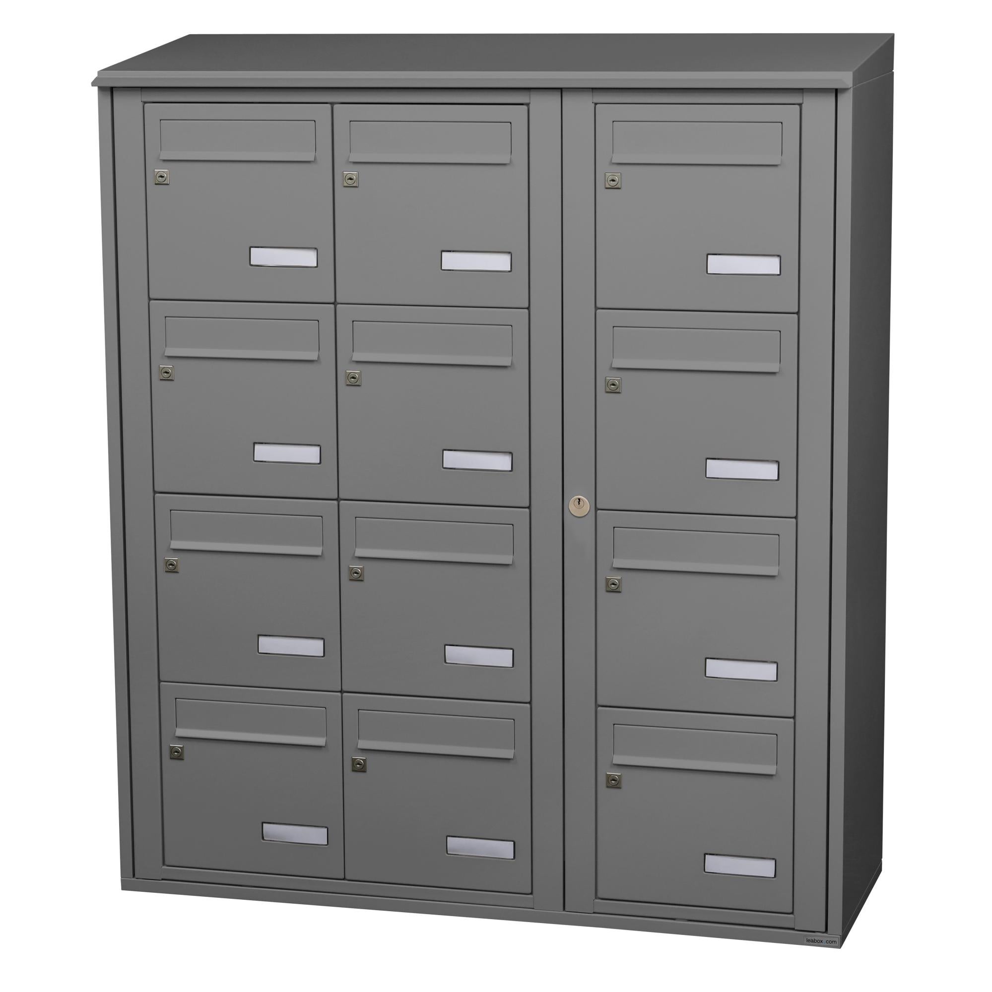 Bloc collectif leabox.com, 3x4, grade 3, simple face, Extérieur ...