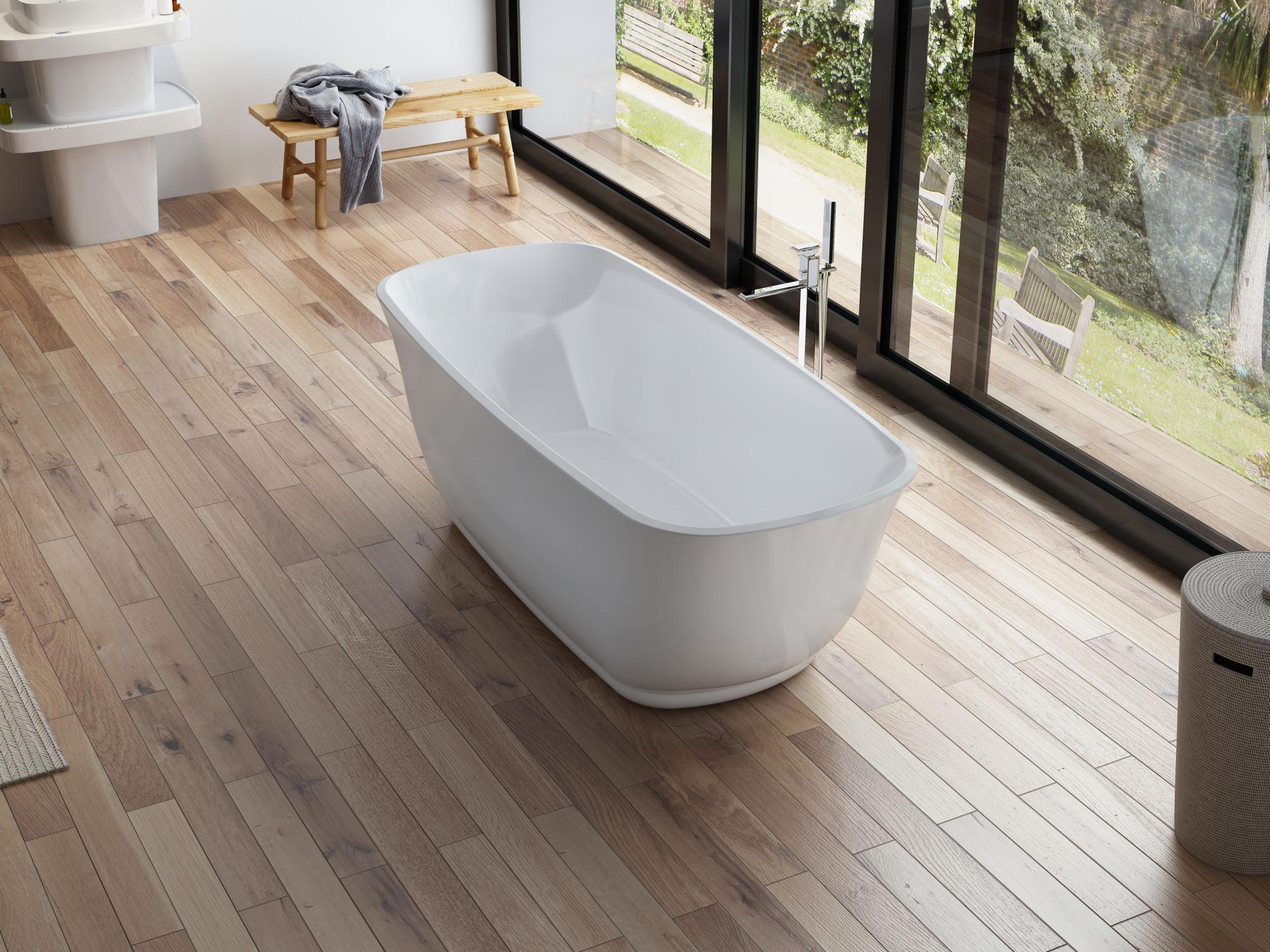 TIALYS Vasca a isola ovale L 170 x l 75 cm | Leroy Merlin