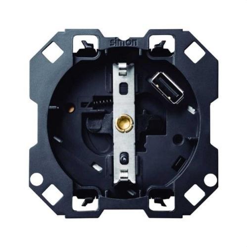 Prise de courant Schuko 16A 250V avec chargeur USB 2.1 Smartcharge 5 ...