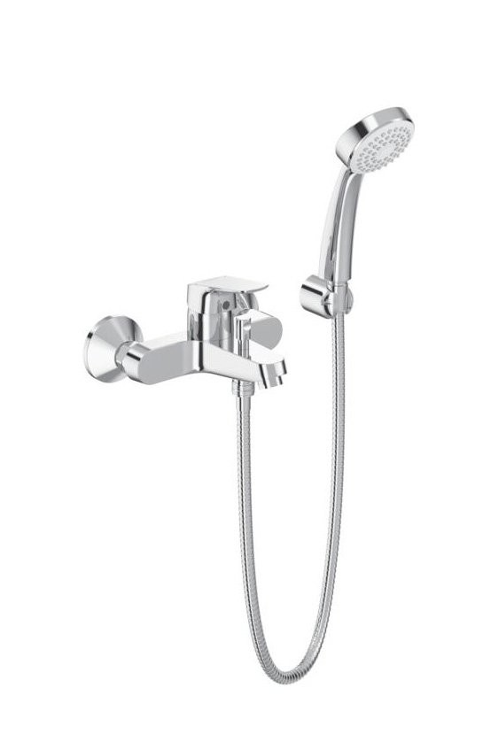 Base Miscelatore rubinetto monocomando esterno vasca / doccia con set ...