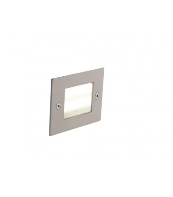 Segnapasso led incasso quadrato 3 watt luce bianca naturale 4000k ...