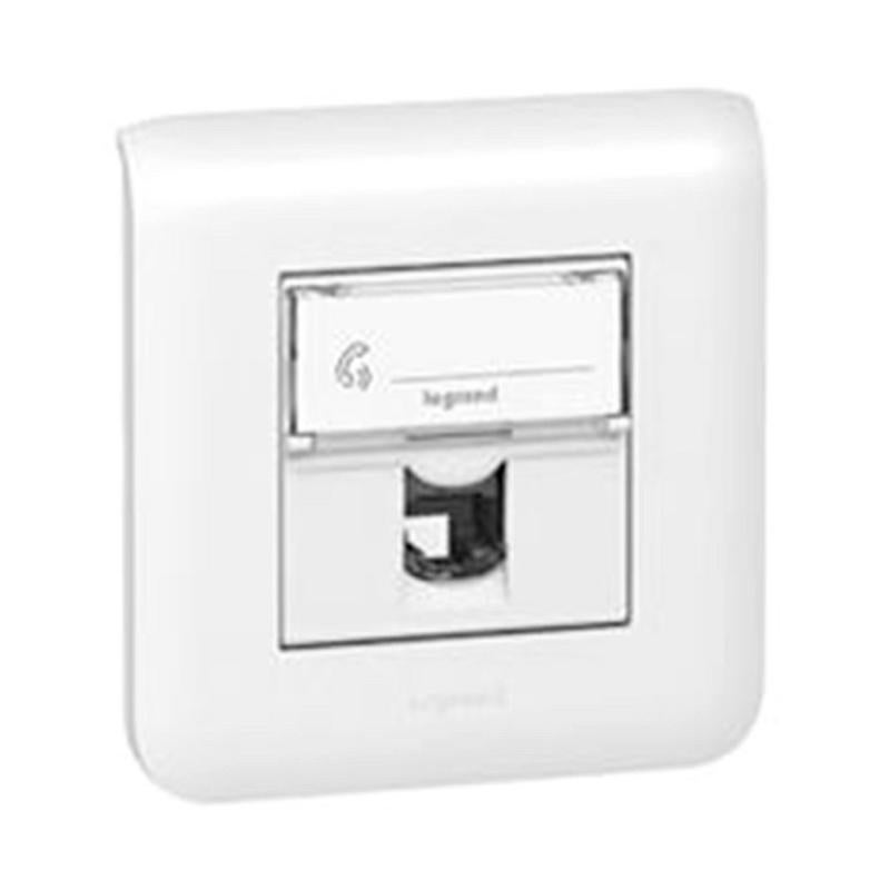 Legrand 99657 prise rj45 informatique téléphone complet mosaic | Leroy ...