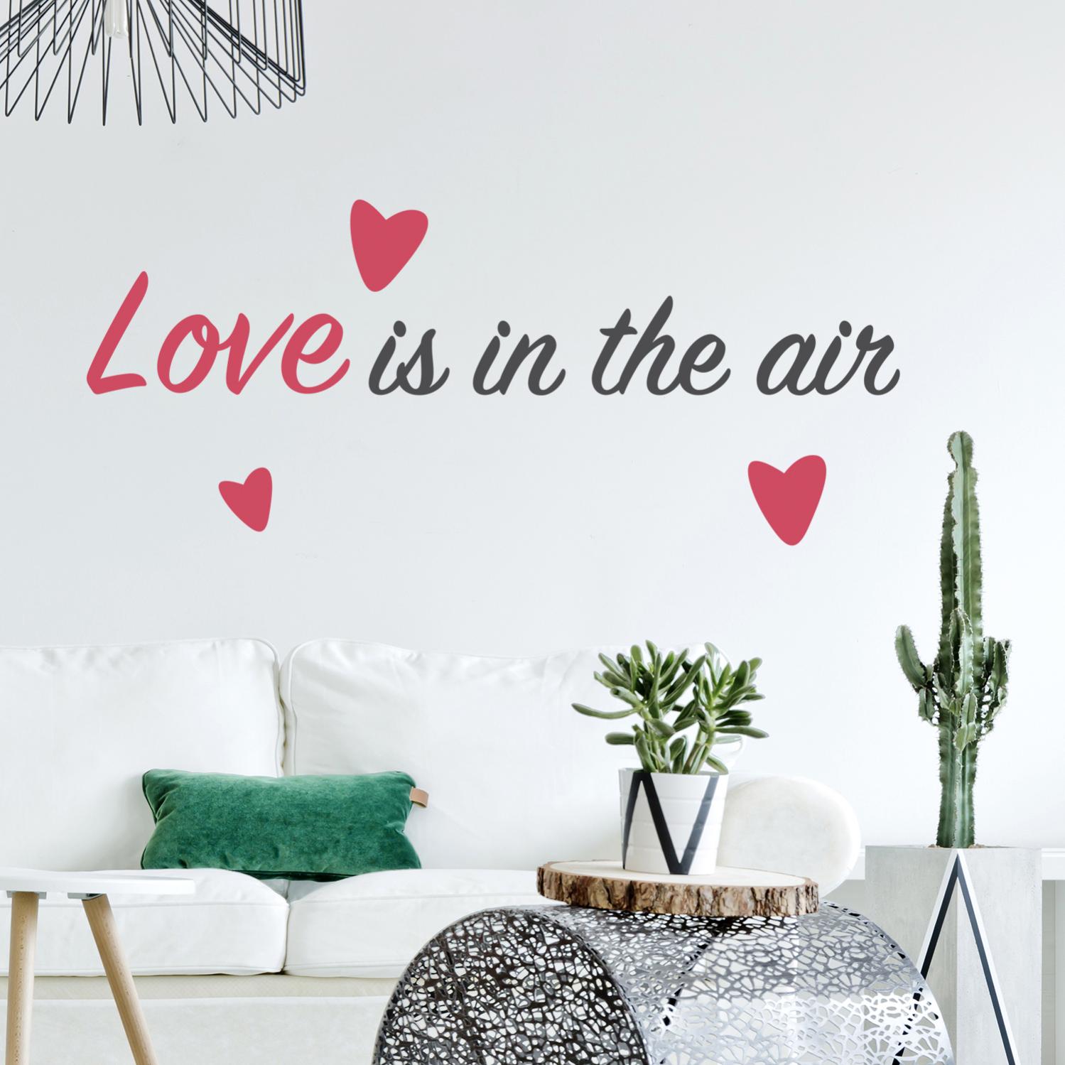 Stickers y vinilos decorativos, cita para romantics, el amor está en el ...