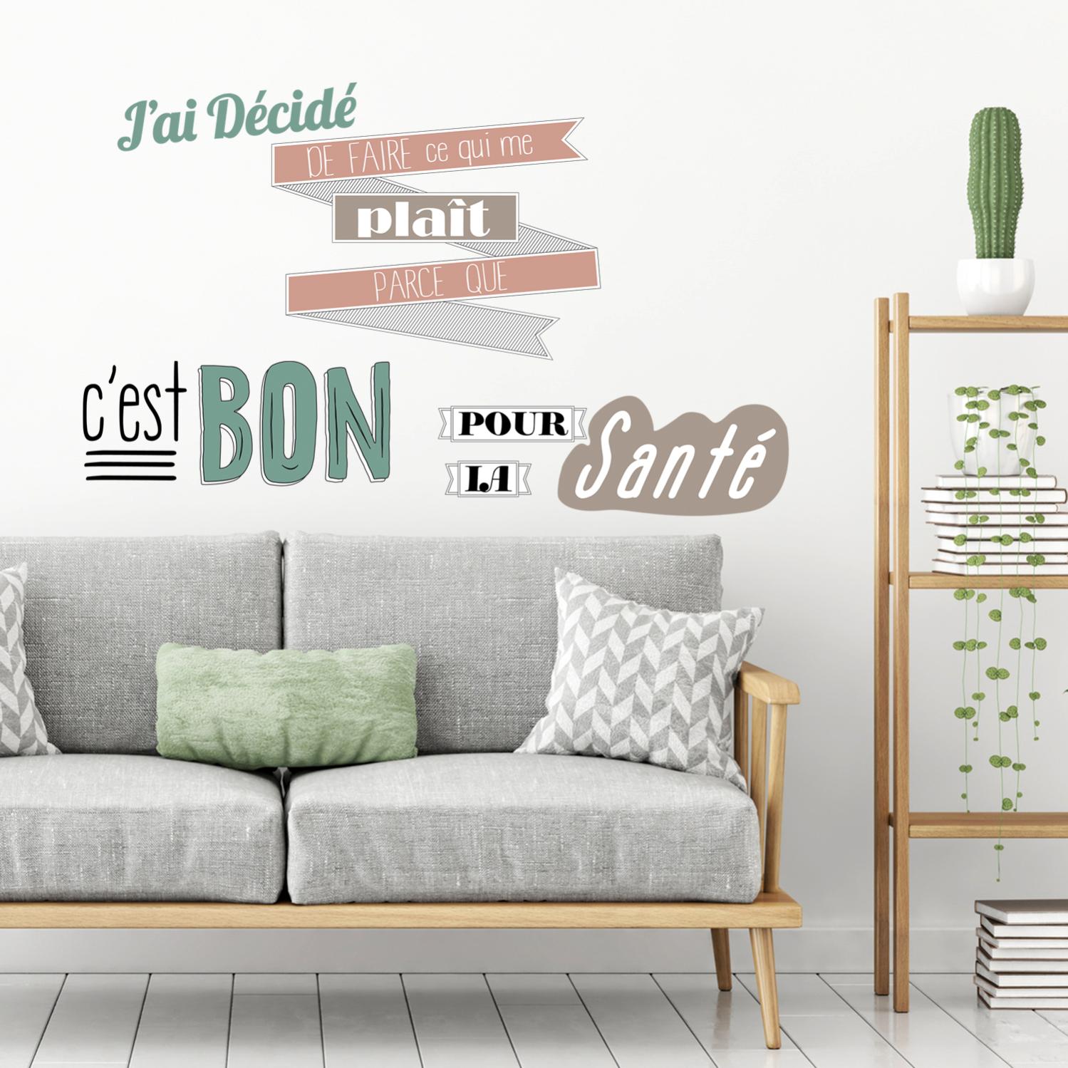 Stickers y vinilos decorativos, cita hacer lo que me gusta es bueno ...