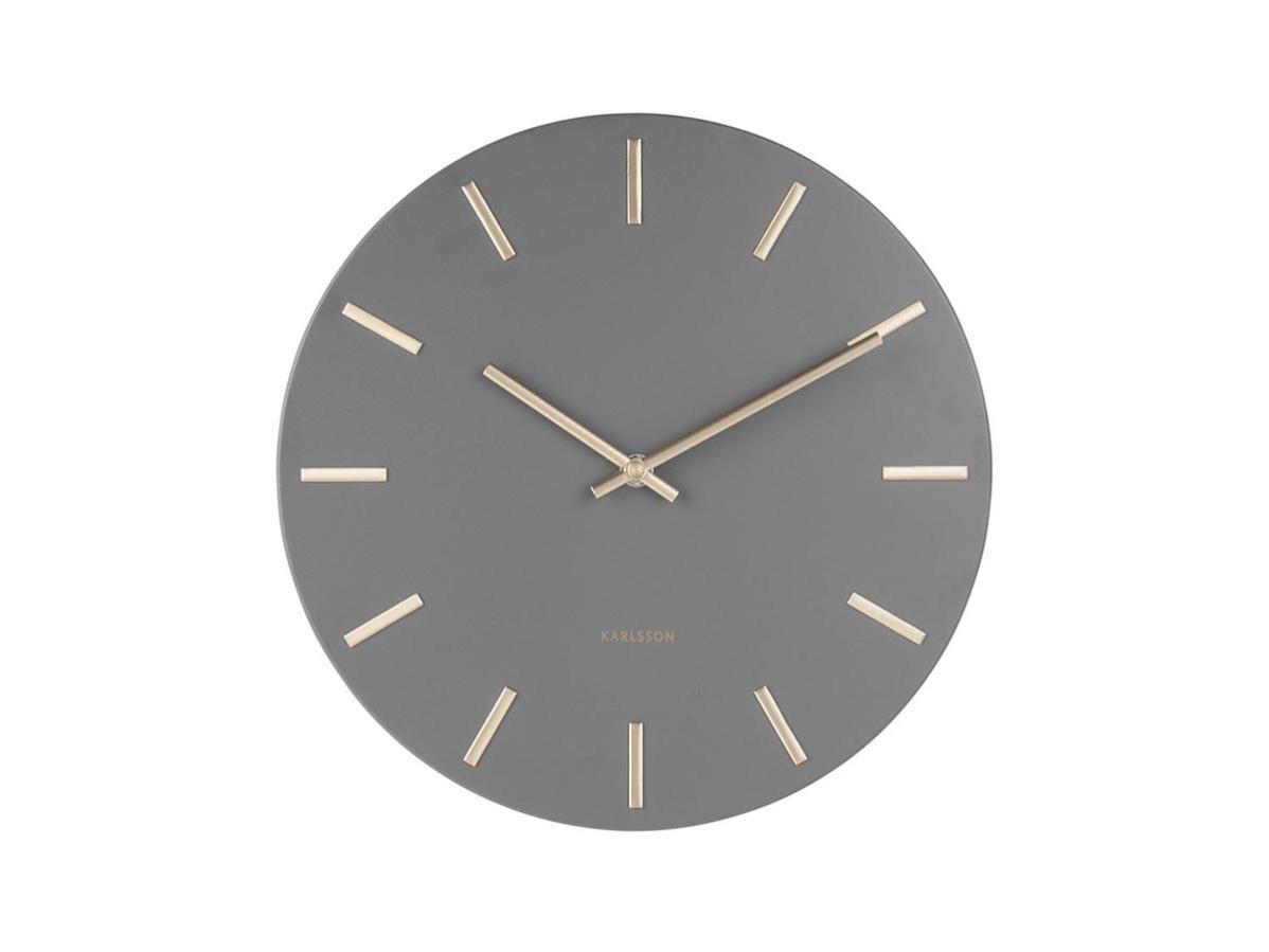Reloj moderno de metal Charm 30 cm | Leroy Merlin