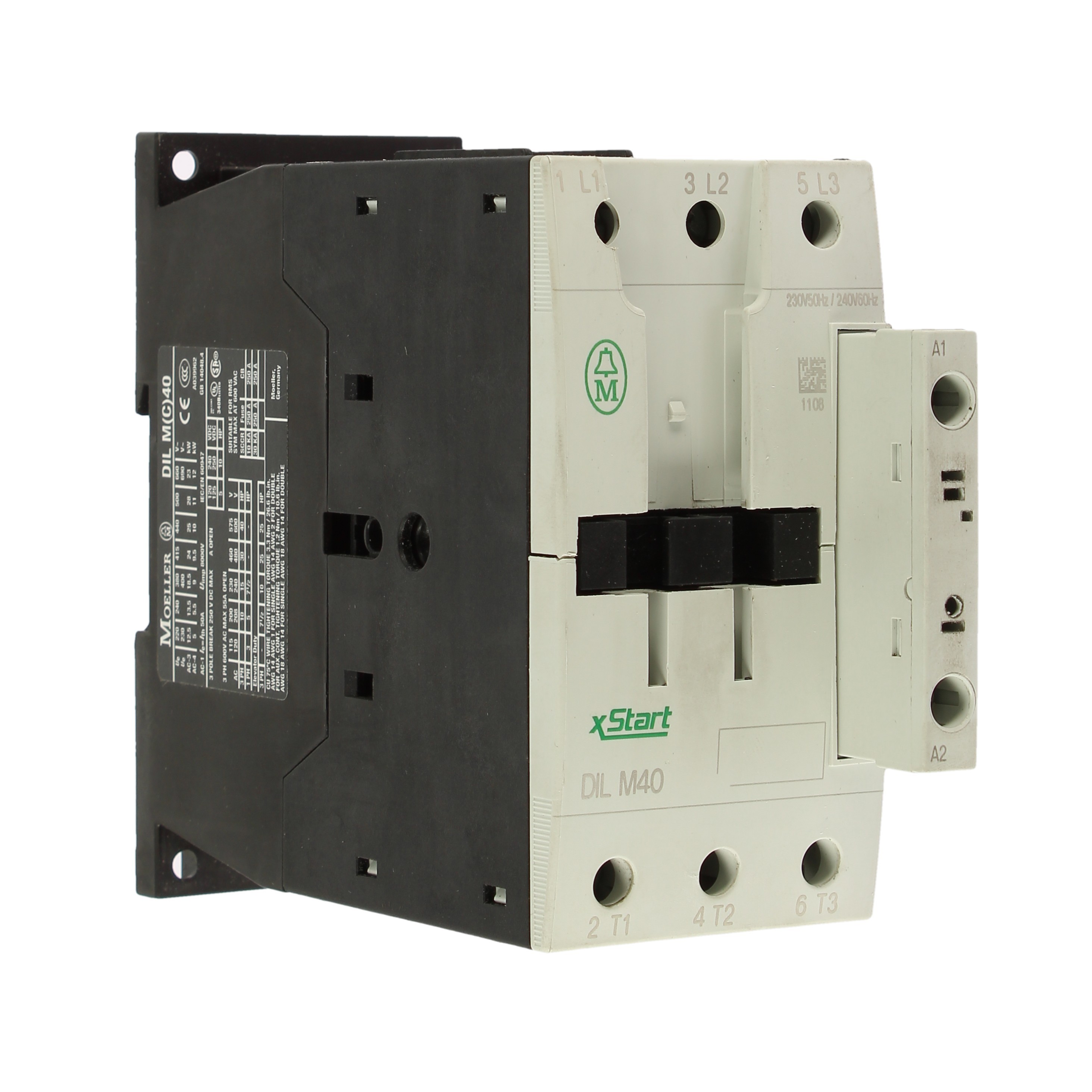 Eaton Dilm40 (230v-240v 50/60hz) contattore potenza 18,5kw - Nuovo ...