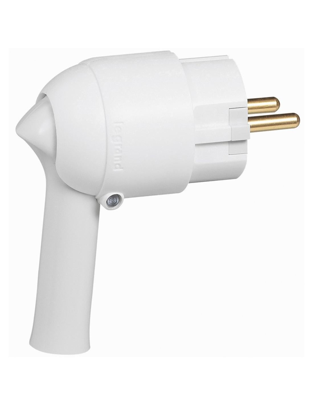 Fiche plastique extraction facilitée 2p+t 10/16 a male blanc | Leroy Merlin