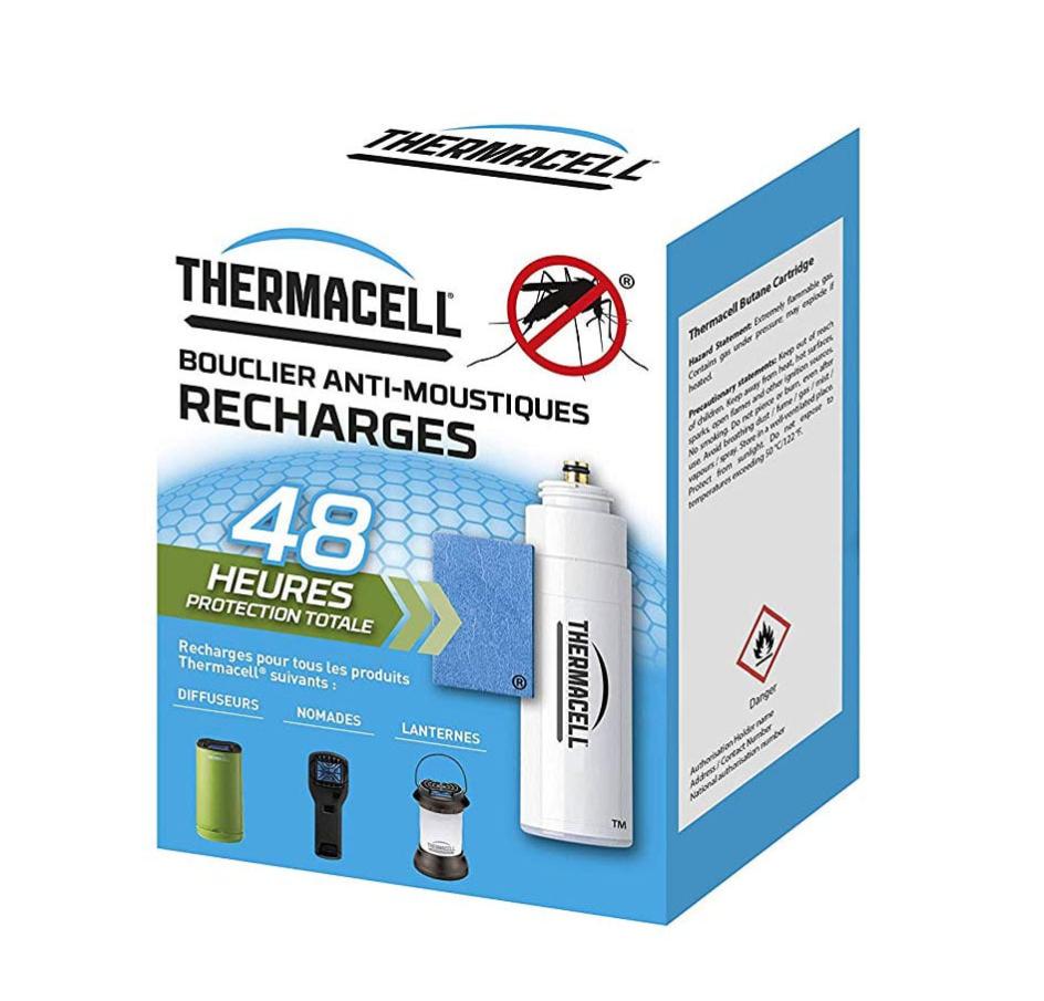 Recharge repulsif moustique Thermacell 48 Heures | Leroy Merlin