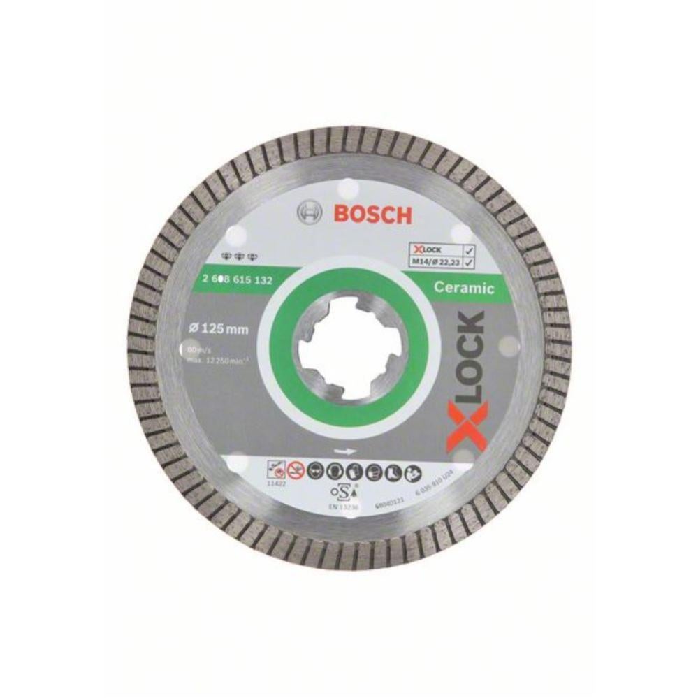 Ø 125mm X-Lock Diamond Diamond Disc Disc Best for Ceramic Extra Clean ...