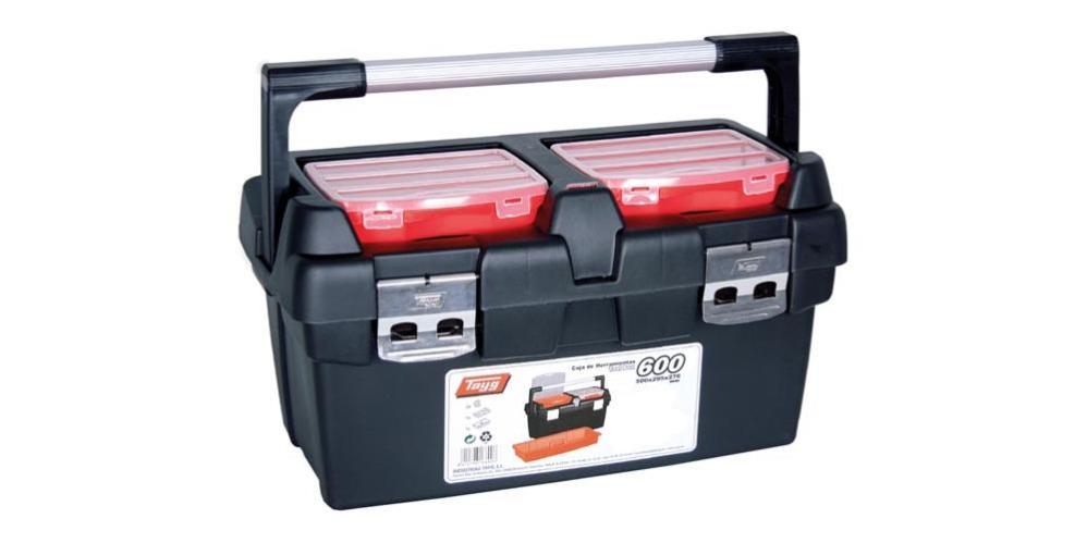 Tayg - Toolbox - 600 x 305 x 295 mm - with Tray & 3 Storage Boxes ...