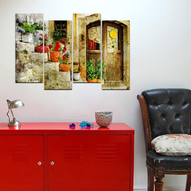 Quadro Muro in 4mm Mdf, Multicolore, HOMEMANIA | Leroy Merlin