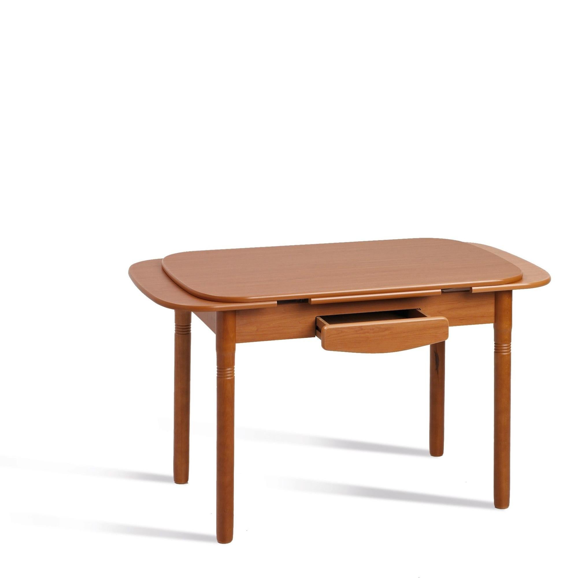 Table de cuisine extensible Logroño - Merisier - 110 x 70 cm. | Leroy ...