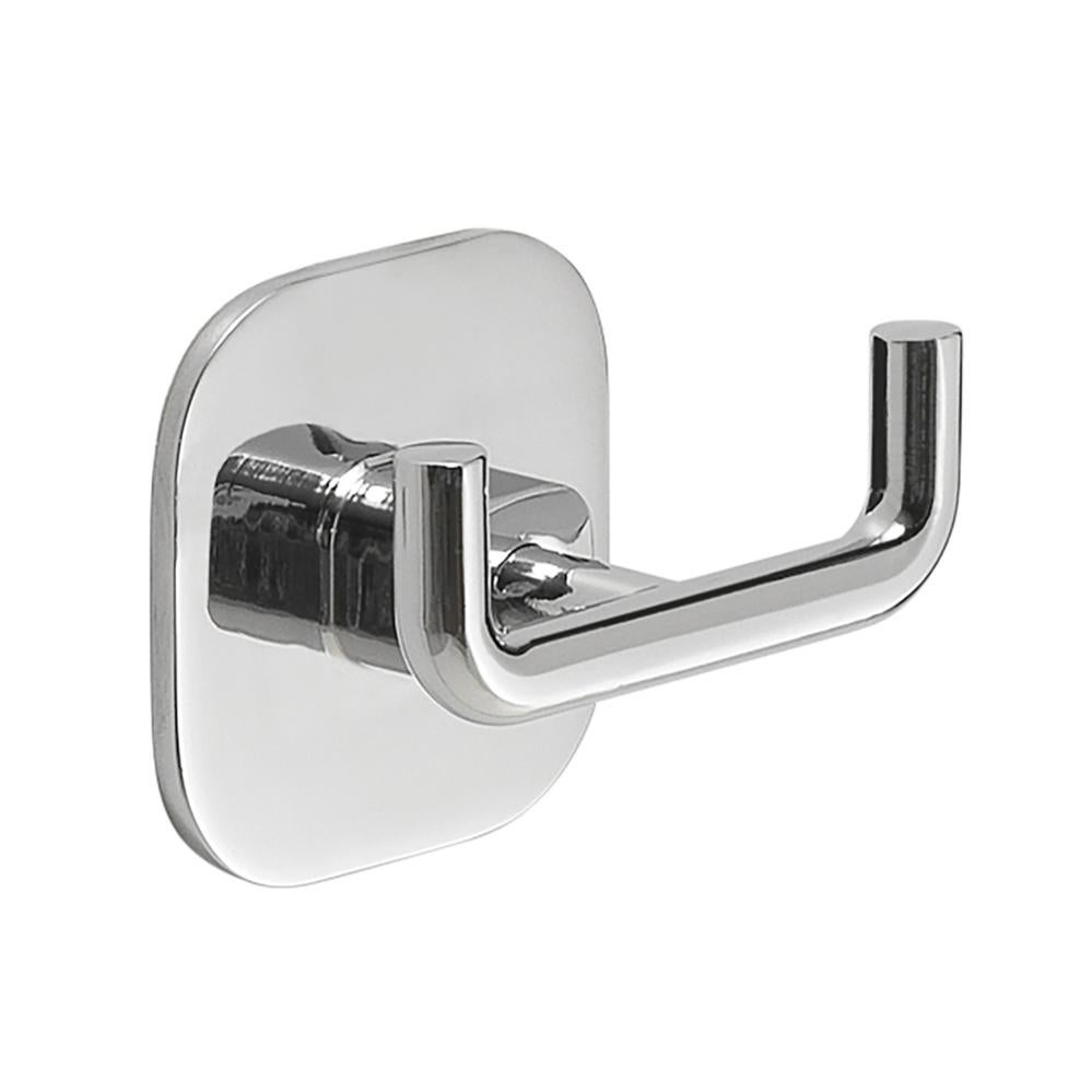 Appendiabiti a muro GEDY linea Teide doppio gancio Cromato | Leroy Merlin