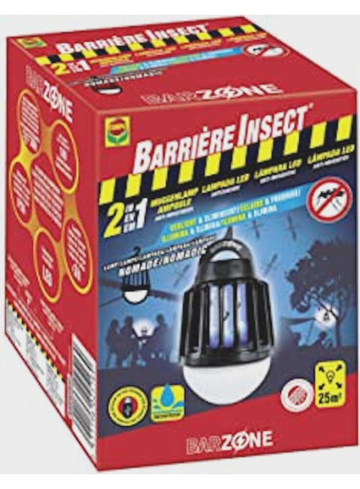 Compo Barriera Insetti volanti Lampada LED Antizanzare 1 pz | Leroy Merlin