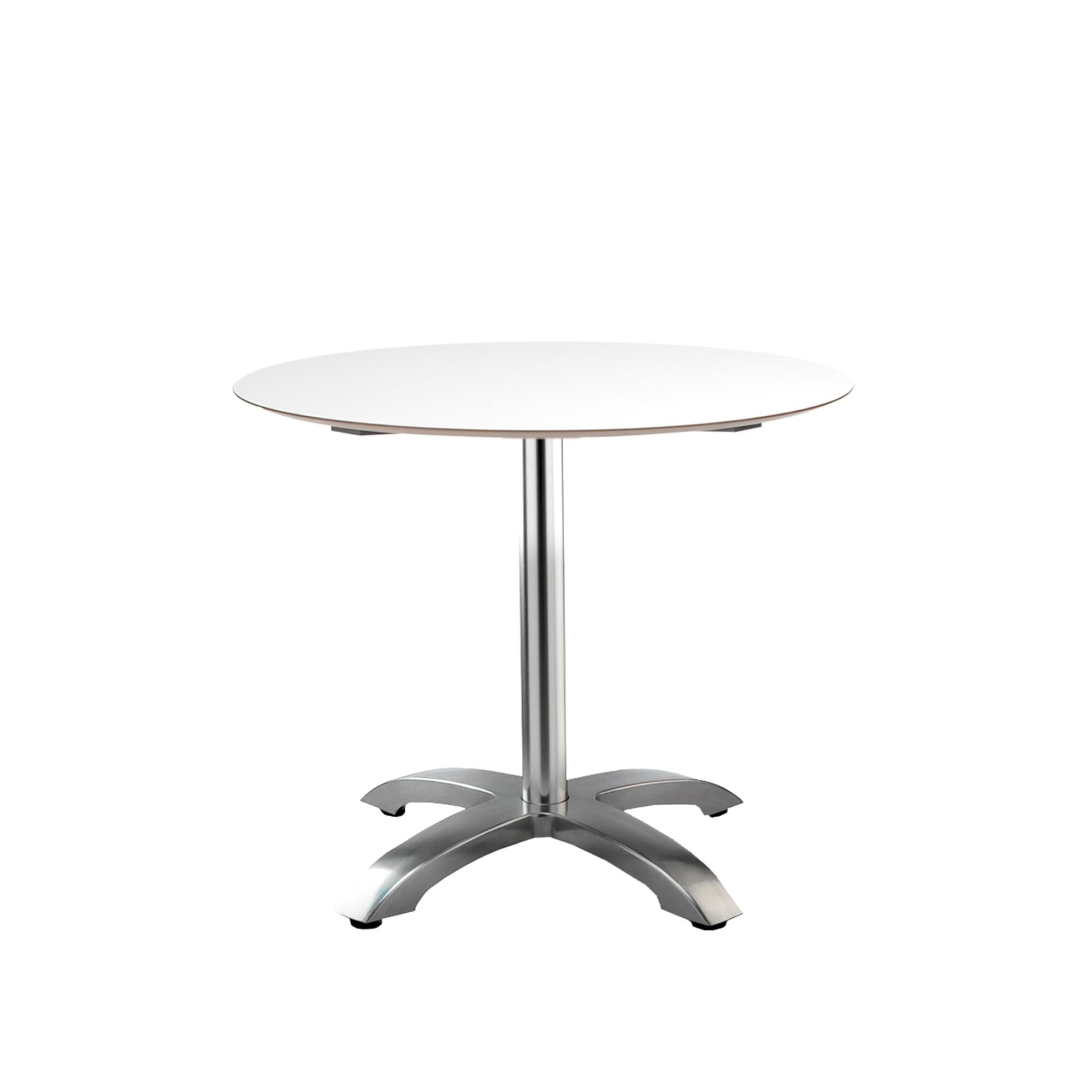 Garbar MAX Mesa Redonda Interior, Exterior Ø80 Pie Aluminio - Tablero ...
