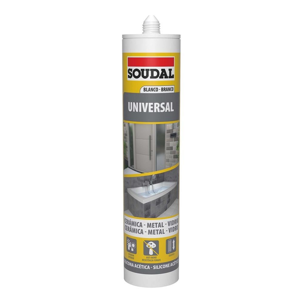 Silicona Universal Blanca 280 Ml | Leroy Merlin