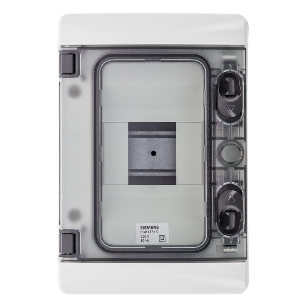 SIEMENS- 8GB13710 SIMBOX UNIVERSEL WP IP65 1 RANGEE 4TE SIEMENS | Leroy ...