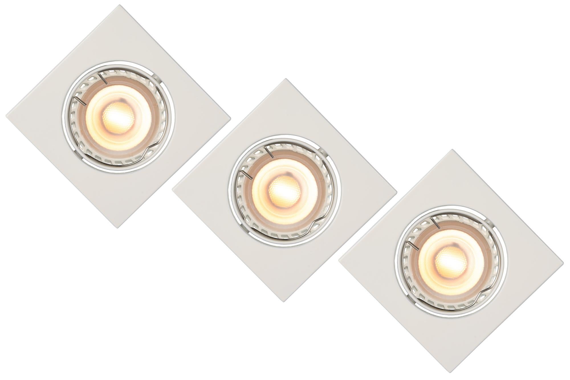 Lucide FOCUS - Foco empotrable en el suelo - LED Regul. - GU10 - 3x5W ...