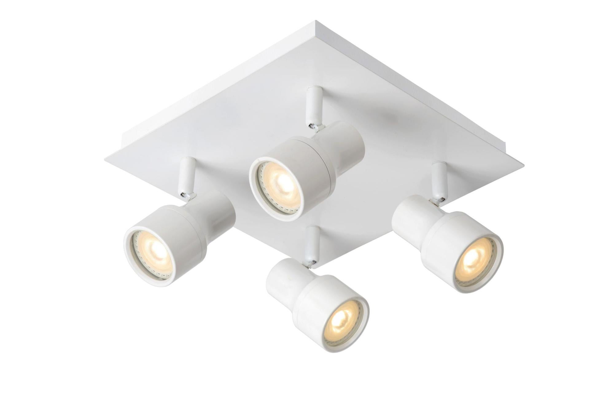Lucide SIRENE-LED - Foco de techo Baño - Ø 10 cm - LED Regul. - GU10 ...
