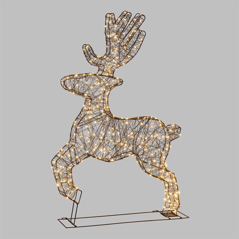 Renna Luminosa Galoppante 380 Led Lotti | Leroy Merlin