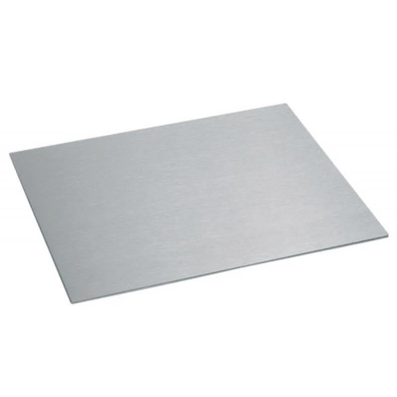 Plaque de finition inox pour boîte de sol hauteur réduite | Leroy Merlin