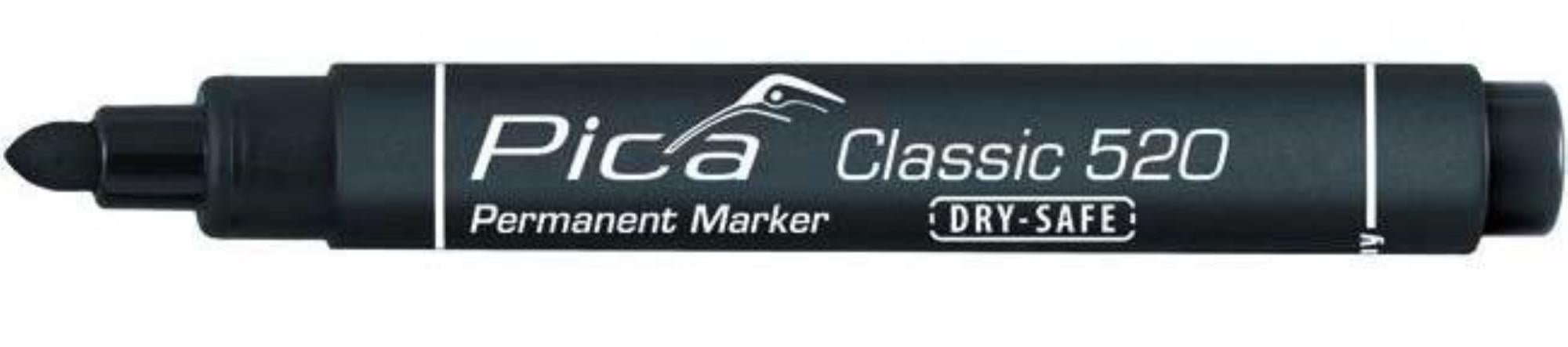Pennarello Marcatore Pica 520 Punta Tonda - nero | Leroy Merlin