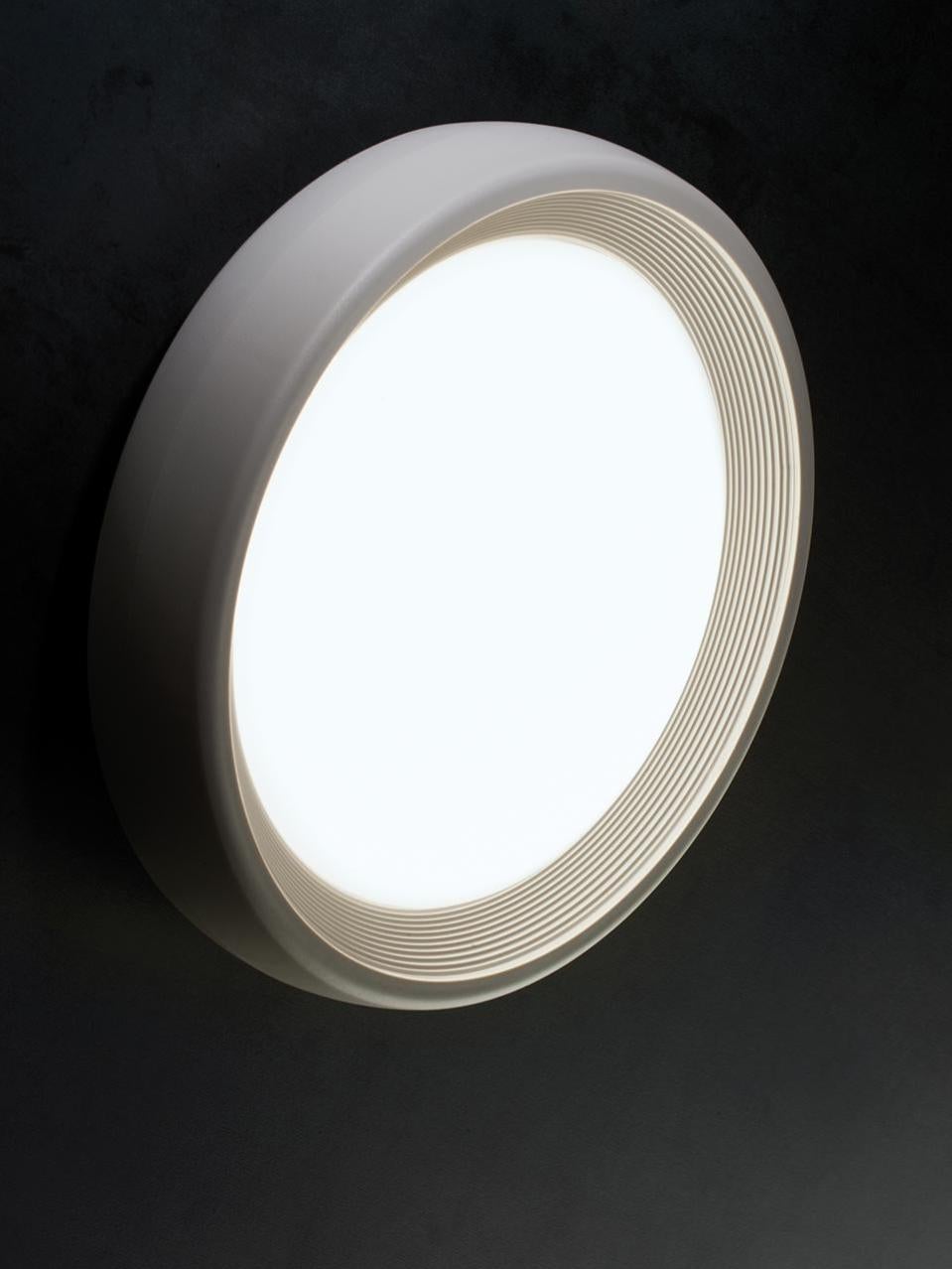 Plafoniera Tonda 18W Led 4000K linea loft bianco | Leroy Merlin