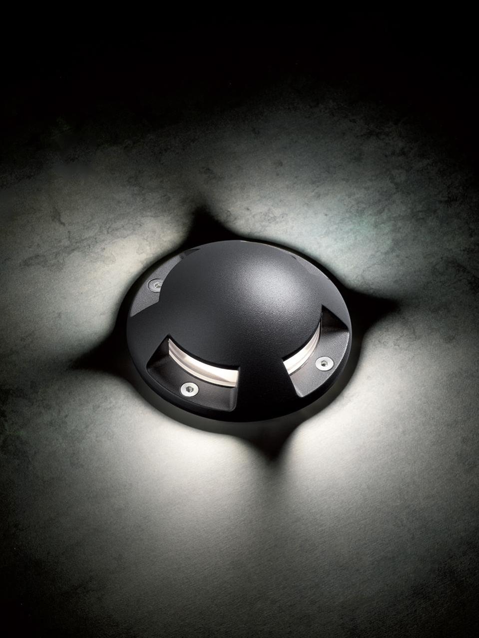 Segnapasso 2W Led 4000K linea upper grafite | Leroy Merlin