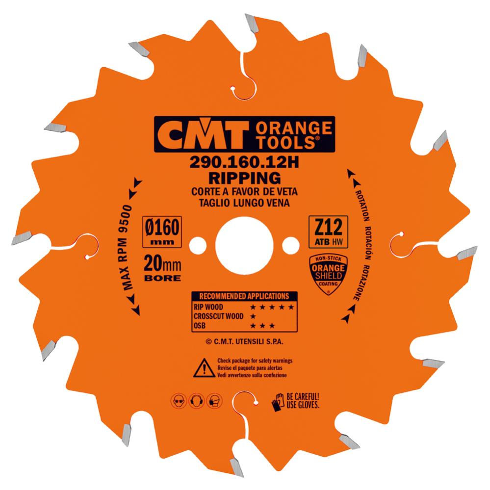 290.160.12H LAMA CIRCOLARE C/LIMITAT. (L/VENA) HW 160x2.2/1.6x20 Z12 ...