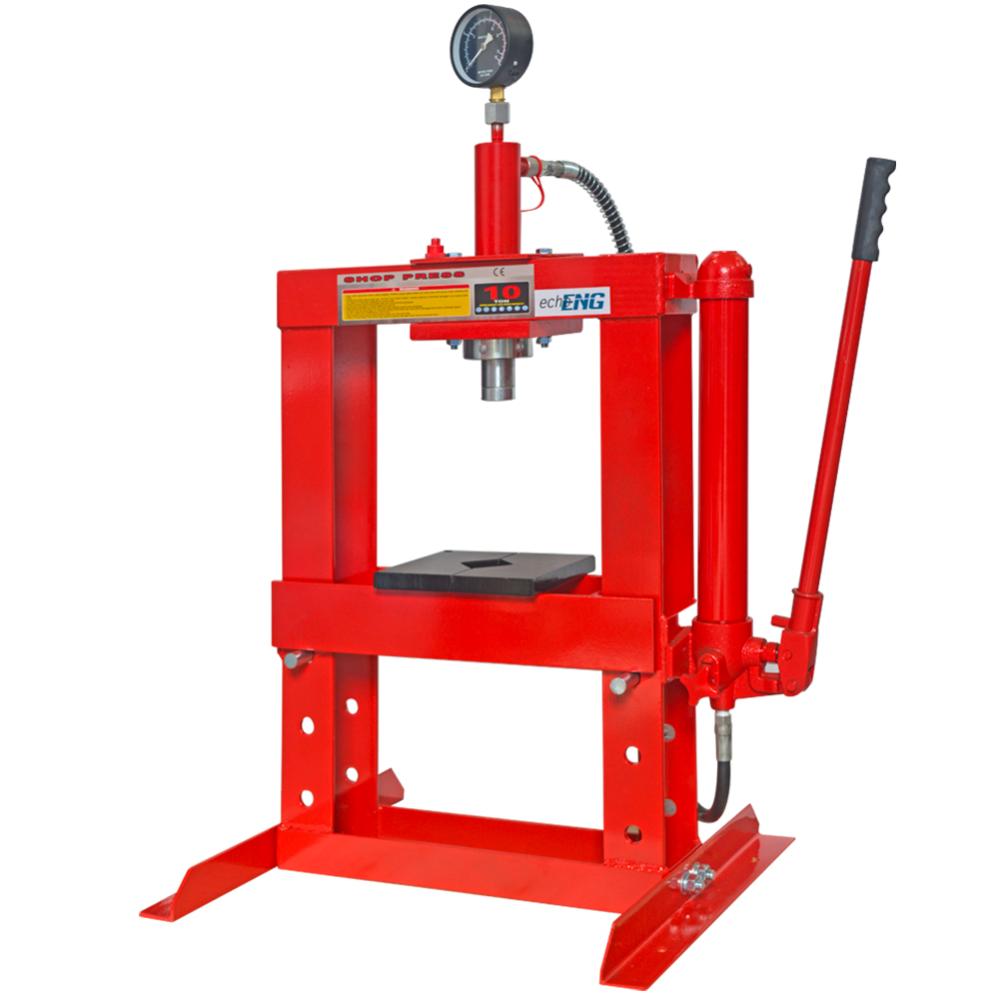 Pressa Idraulica Manuale 10000 Kg 10 T Ton Tonnellate Manometro Ma Pe Pressa Idraulica Manuale 10000 Kg 10 T Ton Tonnellate Manometro Ma Pe