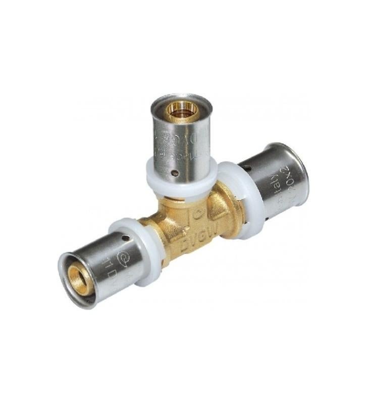 Raccordo tee ridotto diam.20x16x20 a pressare per multistrato | Leroy Merlin