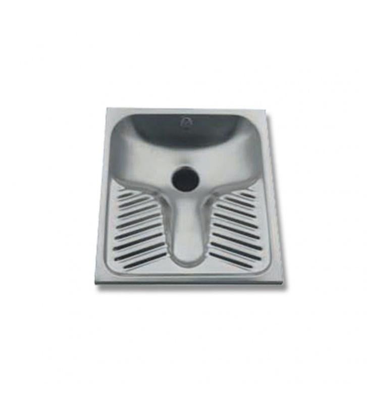 Wc turca da appoggio inox | Leroy Merlin