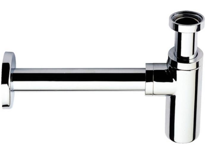 Siphon apparent pour lavabo et vasque chromé | Leroy Merlin