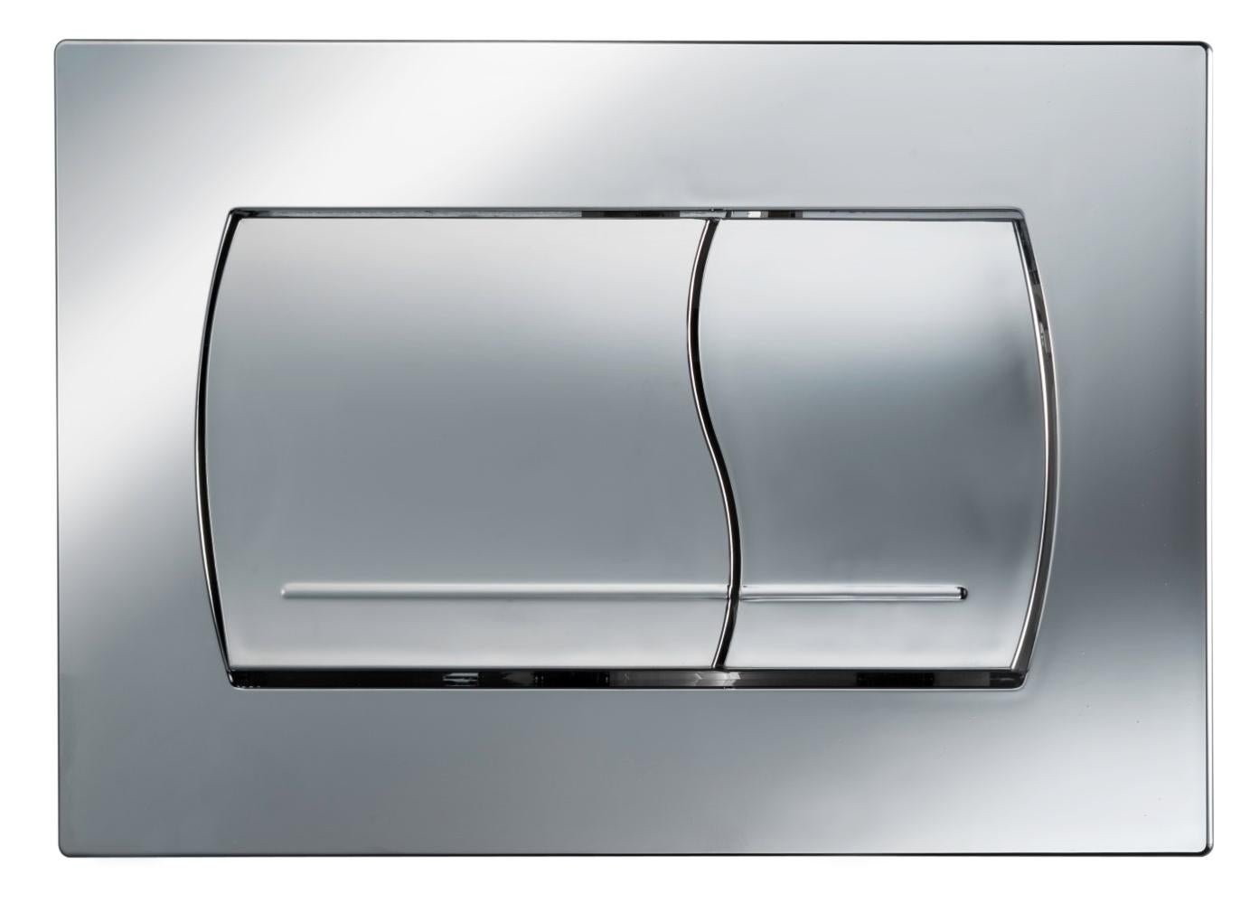Placca duo cromo lucida per cassetta incasso liv | Leroy Merlin
