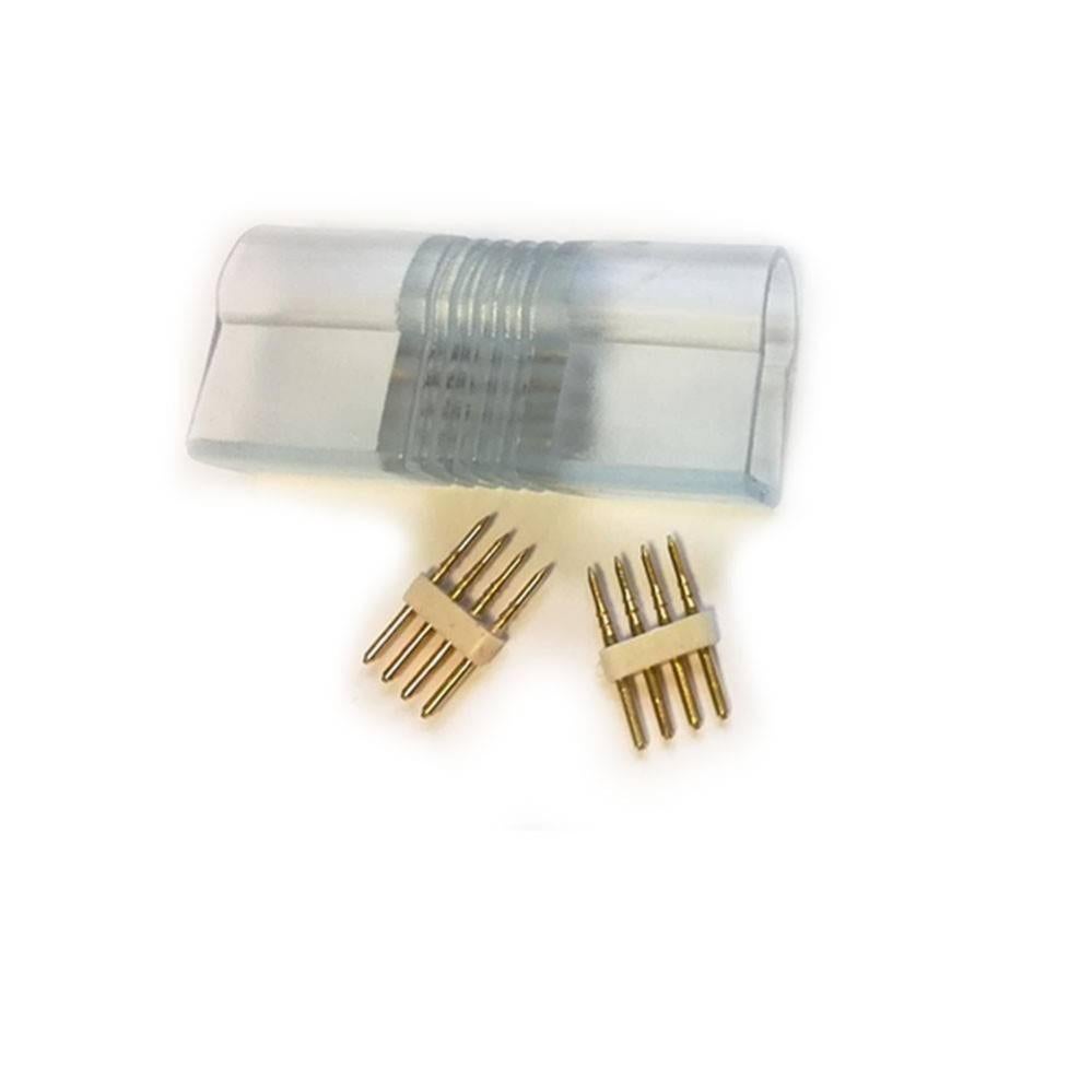 Connecteur mâle/mâle pour néon flexible RGB 220V | Leroy Merlin