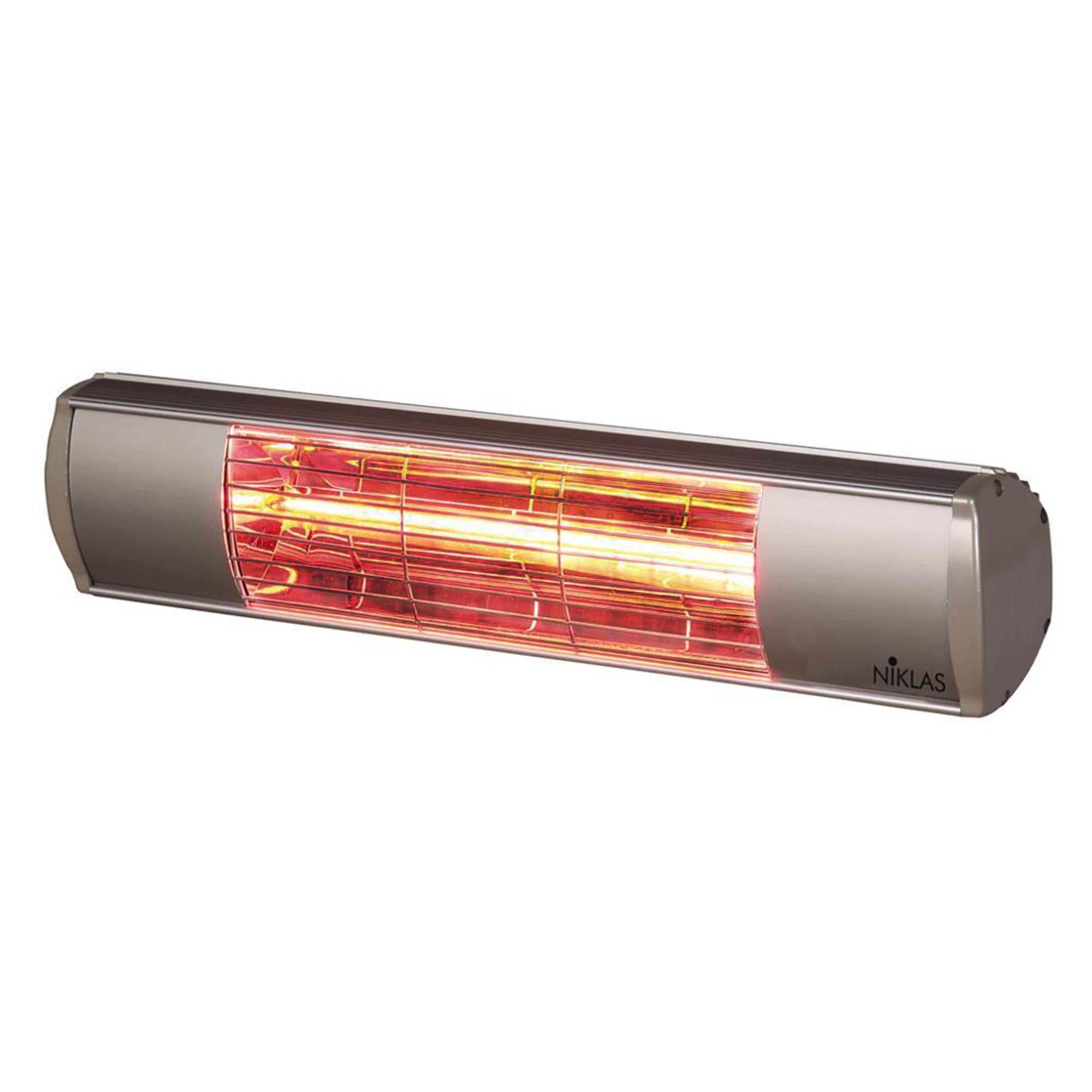 Riscaldatore Stufa termopatio infrarossi da parete per esterno 1500 w ...