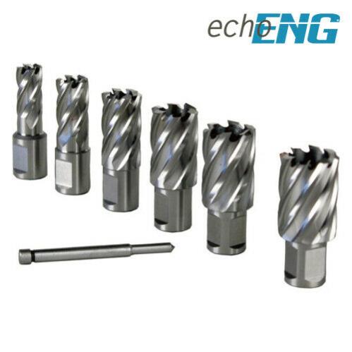 Serie Frese Attacco Weldon Set Kit 6 Pz Hss Carotare Valigetta Perno Ut ...