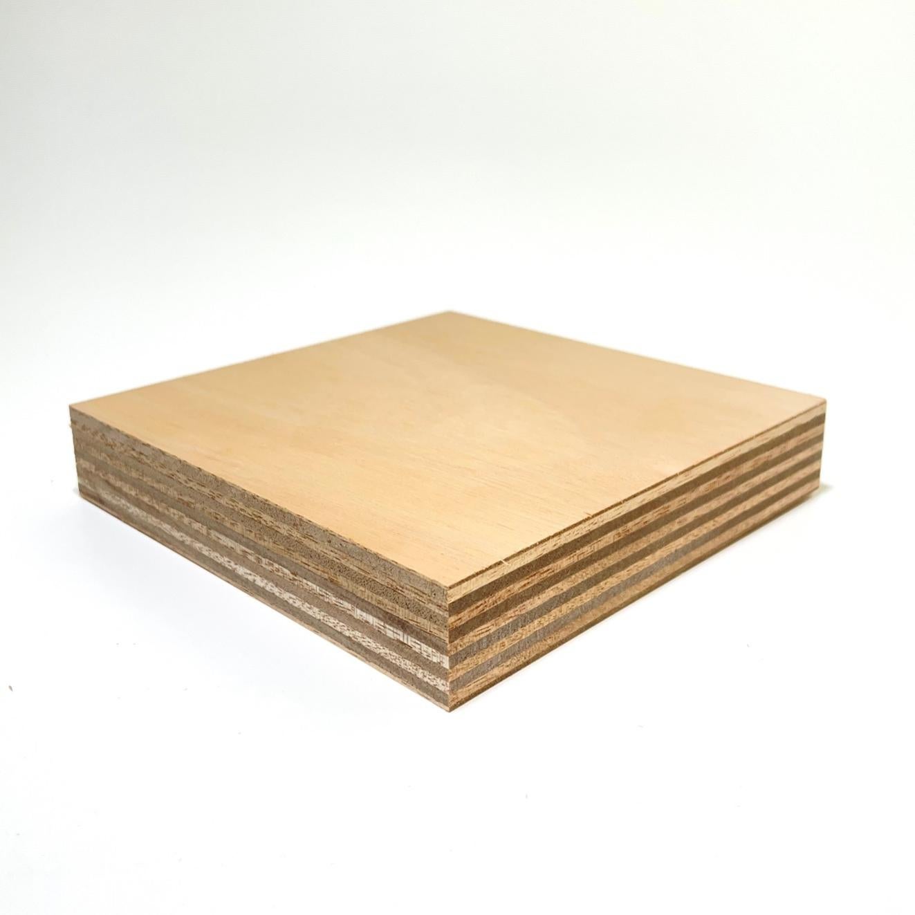 Tablero Contrachapado de okume Ep. 25 mm x L.100 x l.100 cm | Leroy Merlin