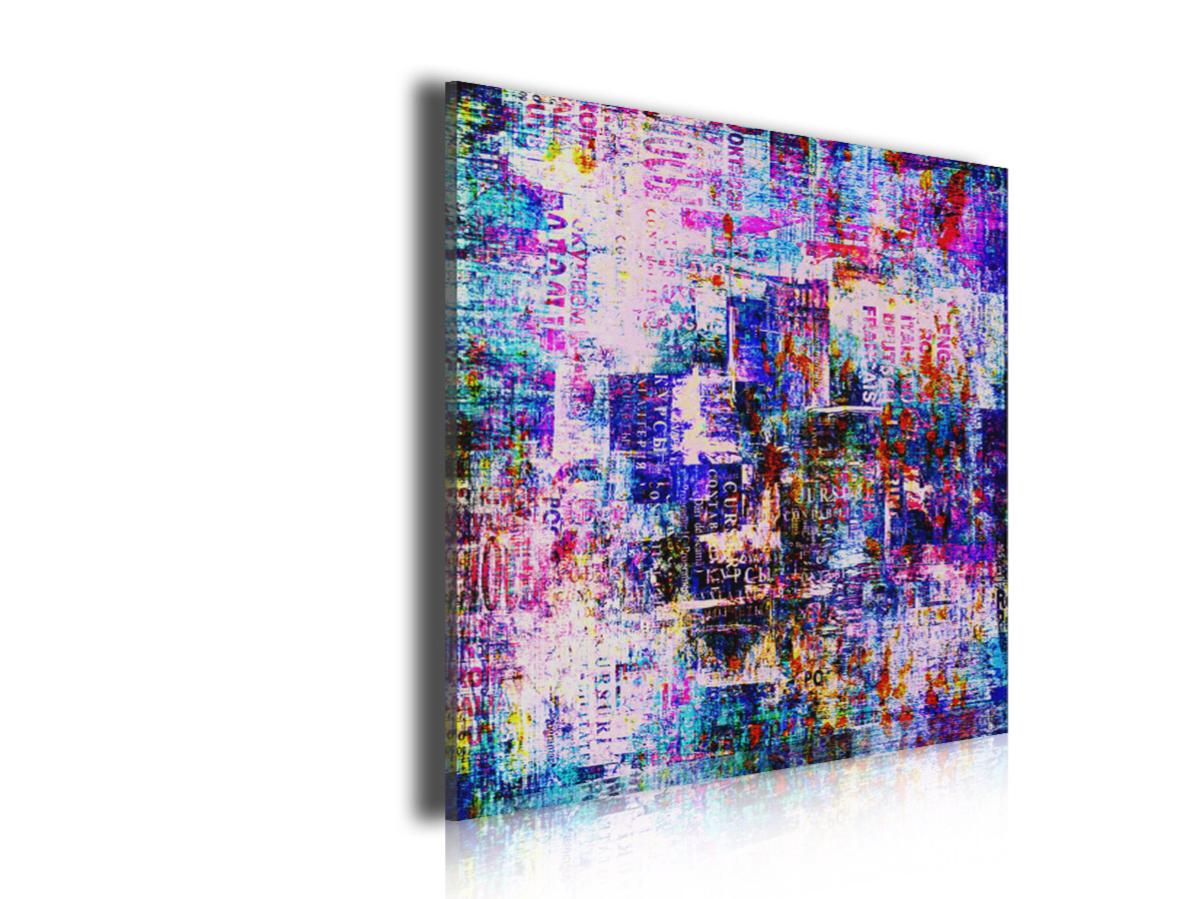 Tableau abstrait matrix, 50x50cm | Leroy Merlin