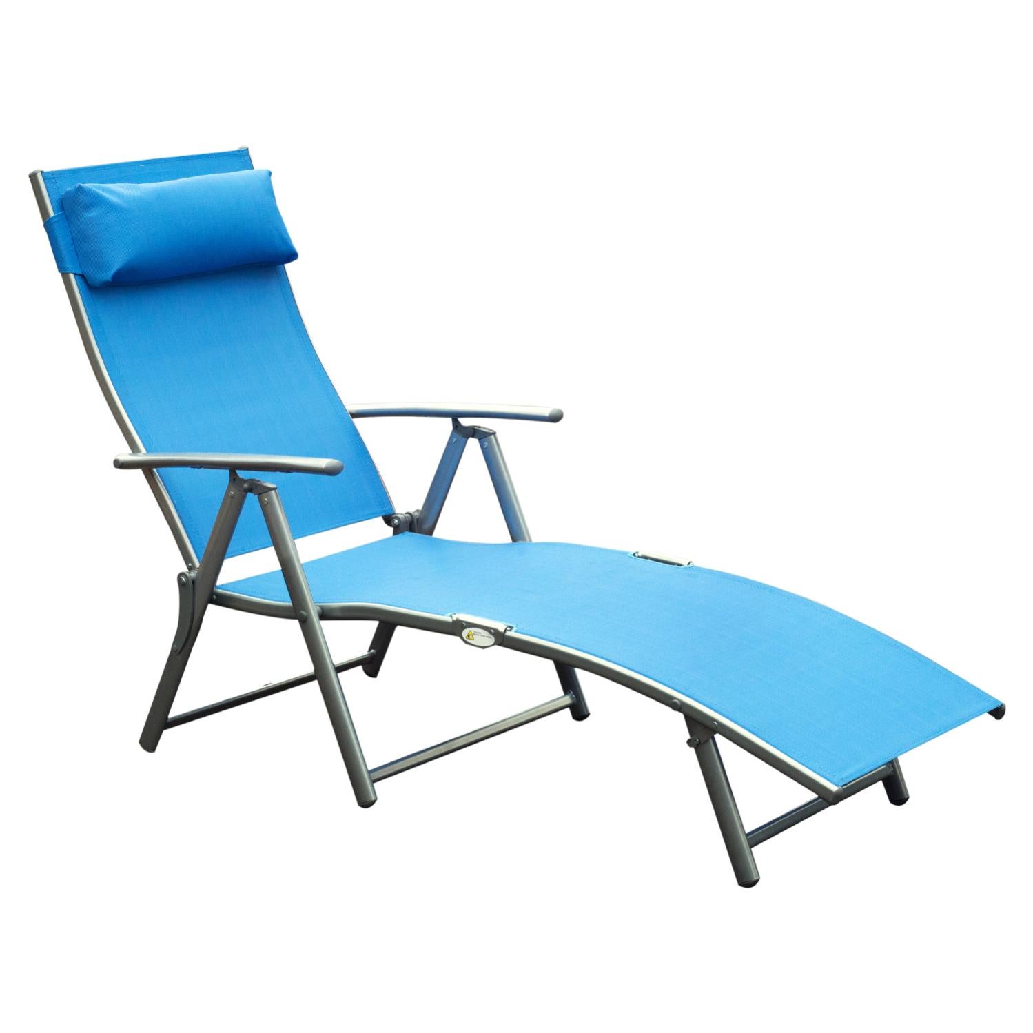 Transat inclinable multi-positions pliable | Leroy Merlin