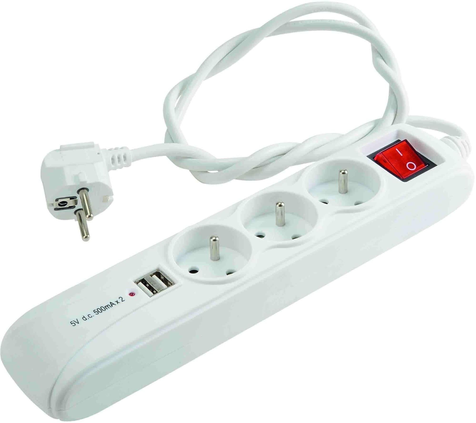 Bloc multiprise HEXAKIT HE 8366 | Leroy Merlin