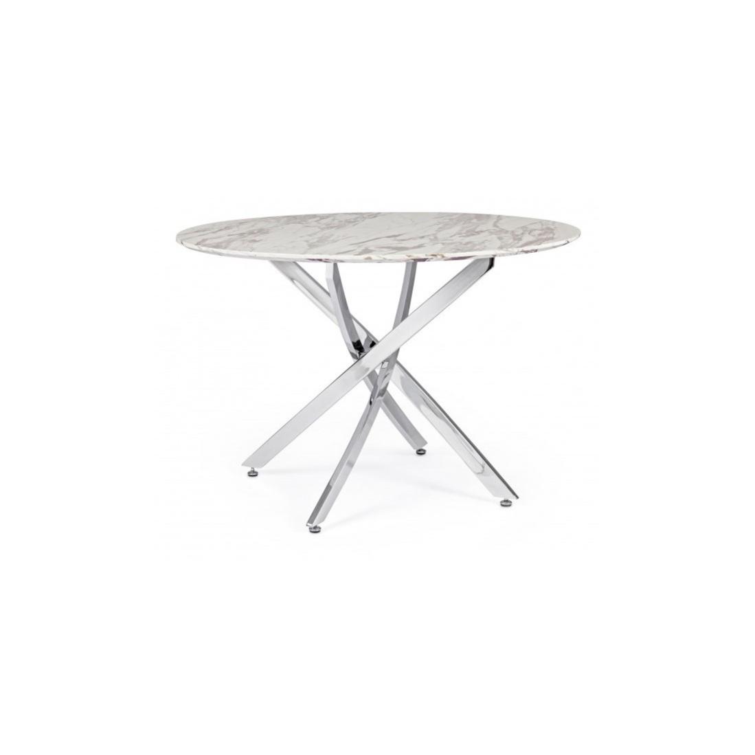 Andrea bizzotto tavolo john marble ø110cm | Leroy Merlin