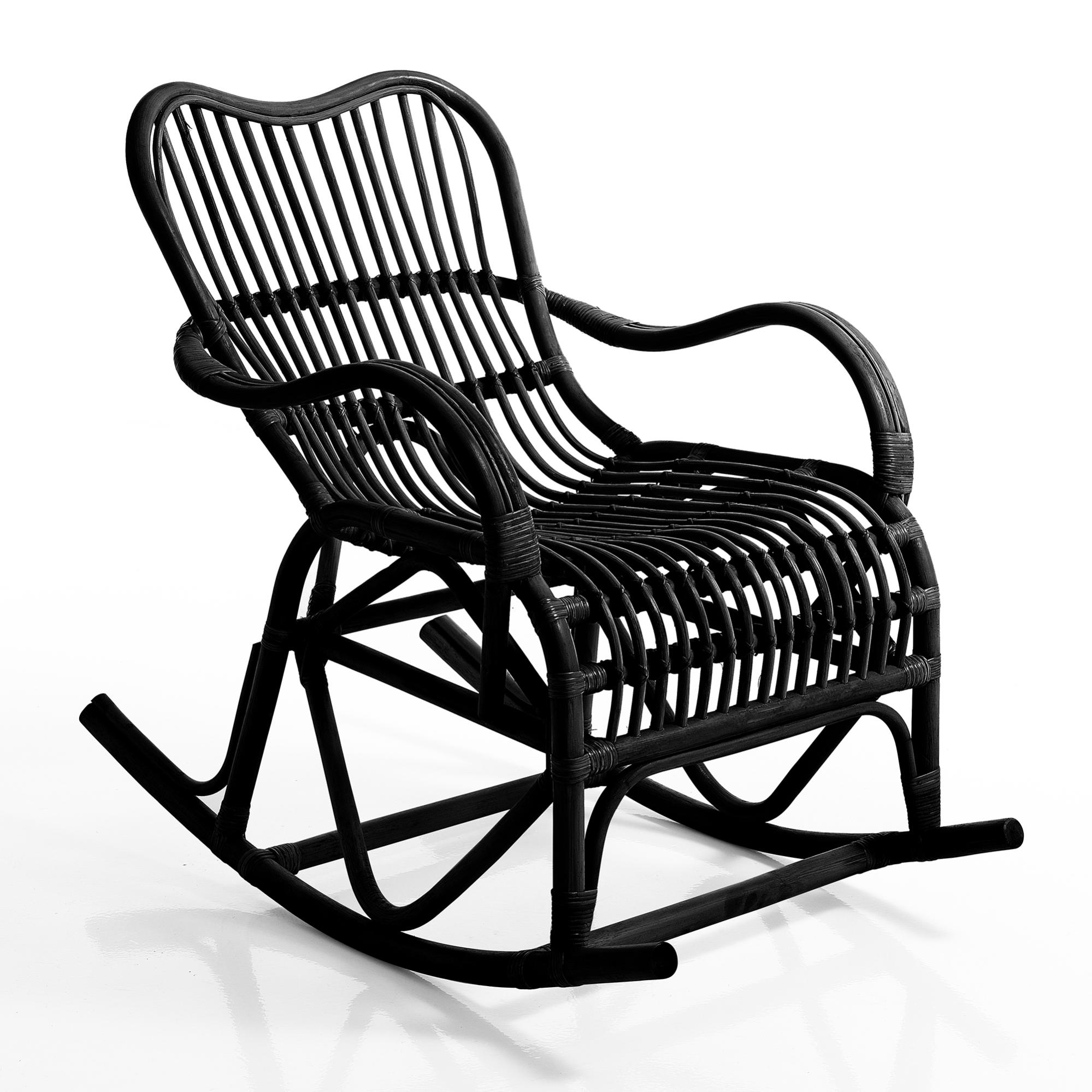 Sedia A Dondolo Peace Black L.64 X P.104 X X 96cm | Leroy Merlin