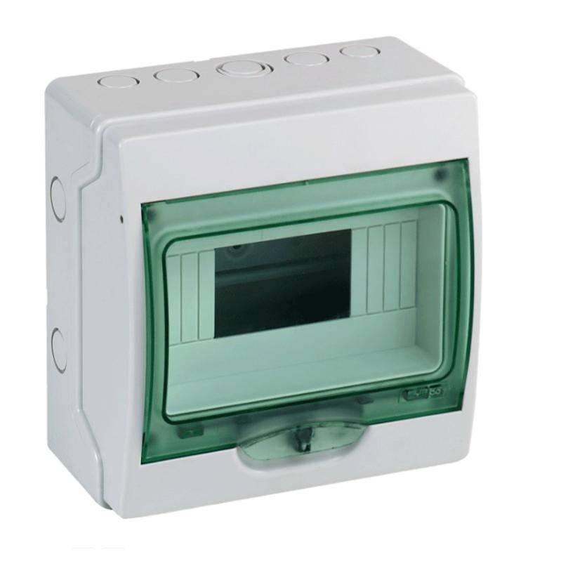 Tableau de distribution mural Schneider avec porte transparente 8 ...