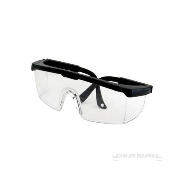 Lunettes de sécurité réglables résistantes norme EN166 Silverline ...