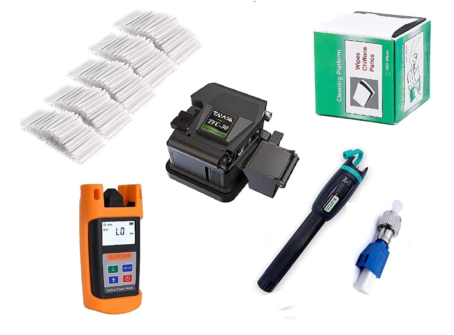 Elfcam® - Kits D outil Optique Fibre 6 en 1, Cliveuse avec Poubelle ...